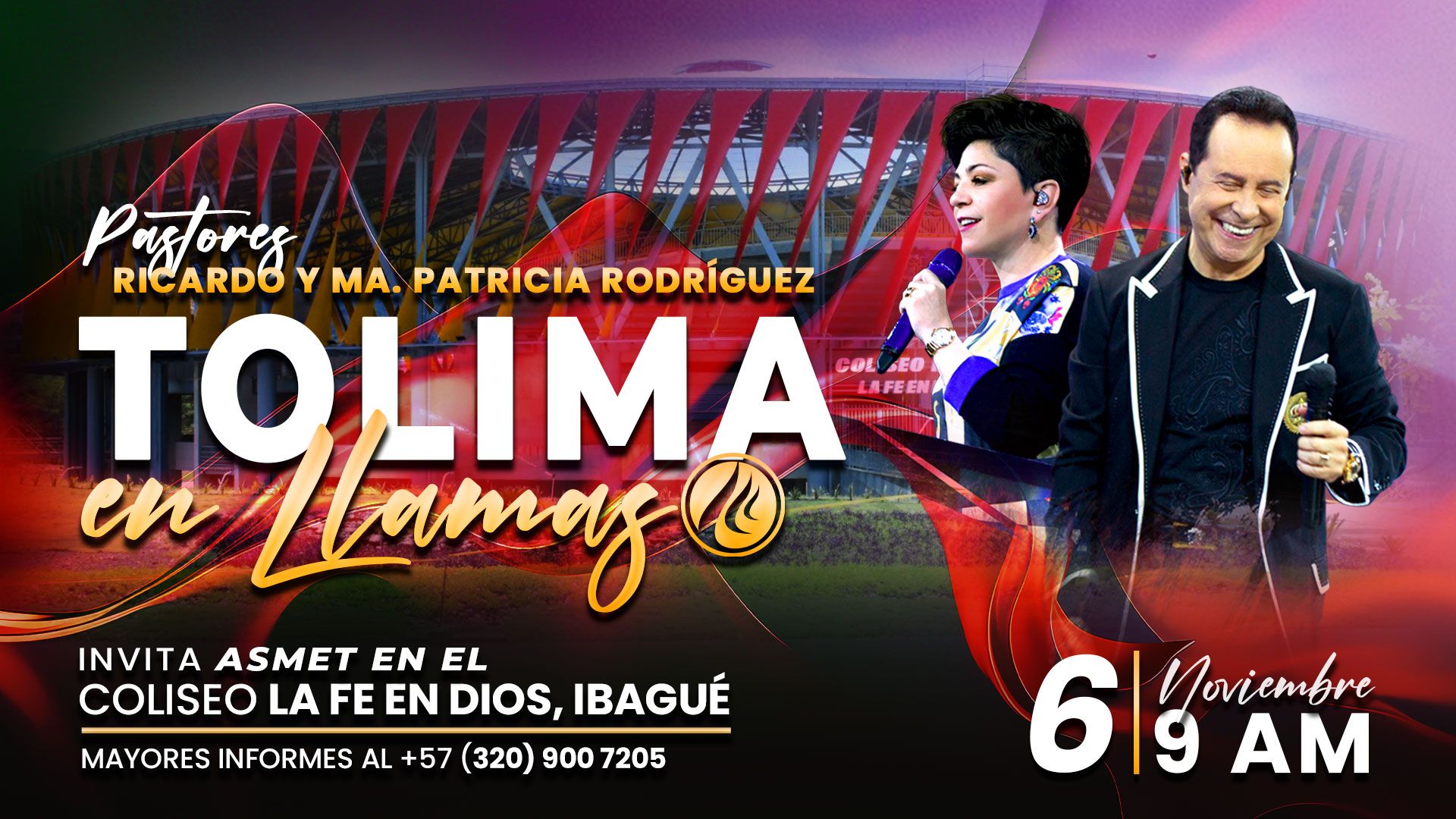 ¡Tolima en Llamas! Un Avivamiento que Transformará tu Vida